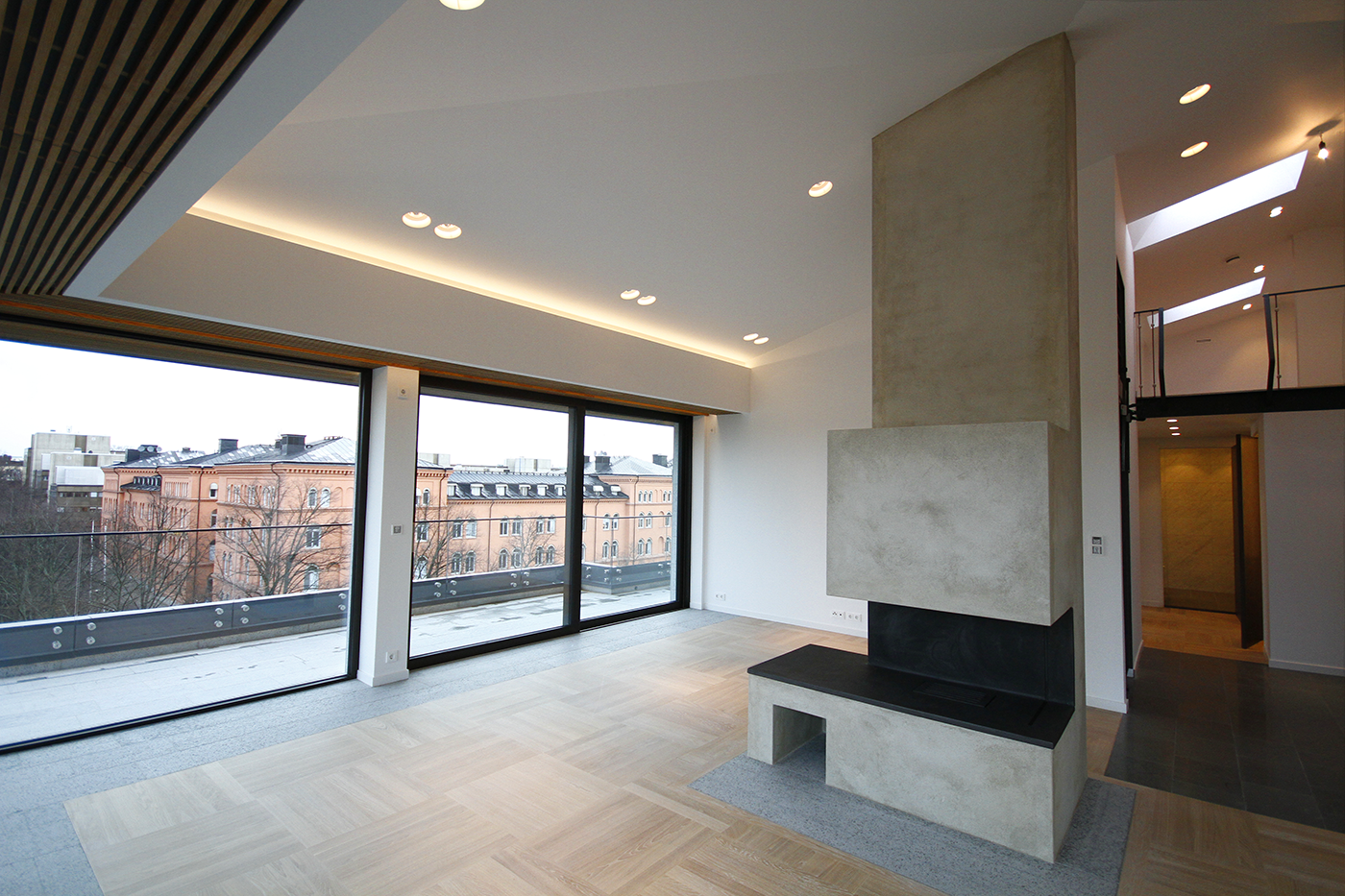 Radhus på tak i innerstan - Forsen